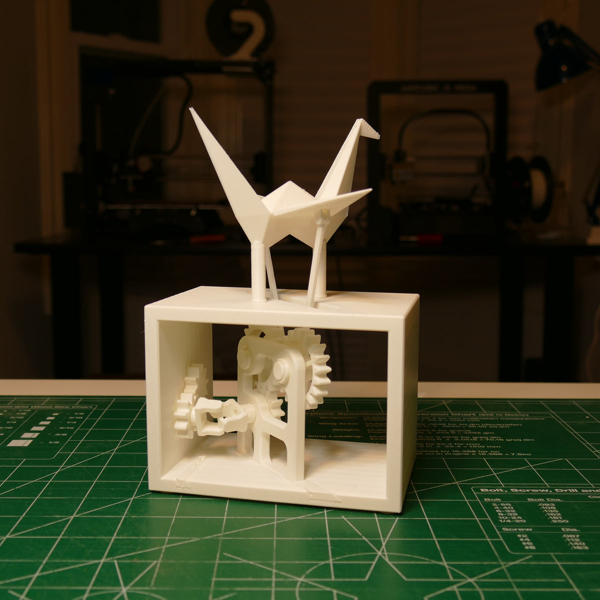 Crane Automata STL – Engineezy